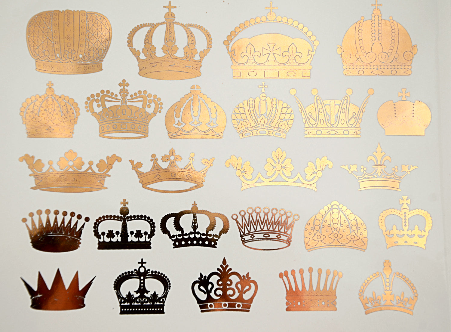 Crown Decals - Glassware - Enamel – Milestone Decal Art