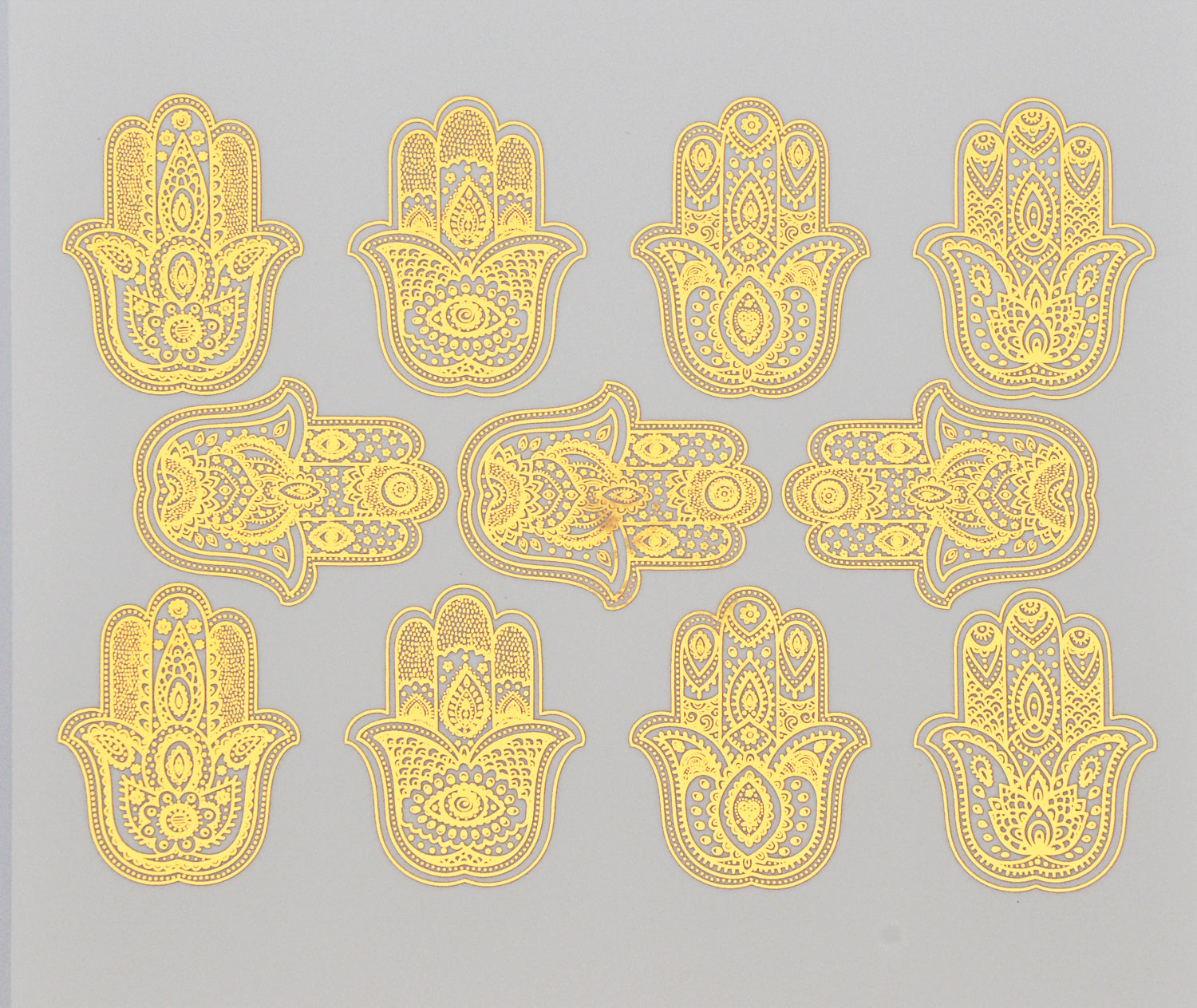 Hamsa Hand Decals - Ceramic Cone 017 - Fused Glass - Enamel – Milestone ...