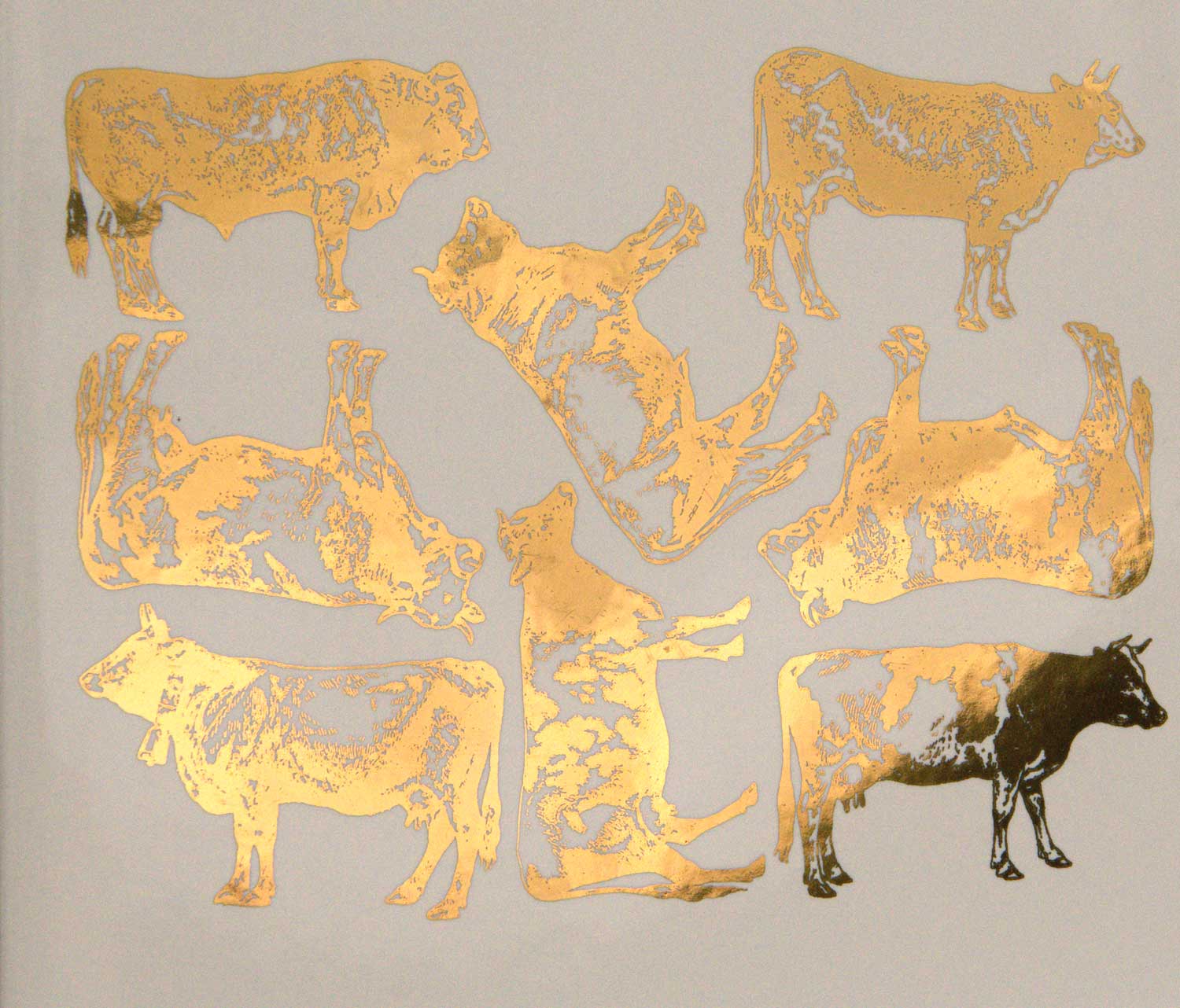 Cow Decals - Ceramic Cone 017 - Fused Glass - Enamel – Milestone Decal Art